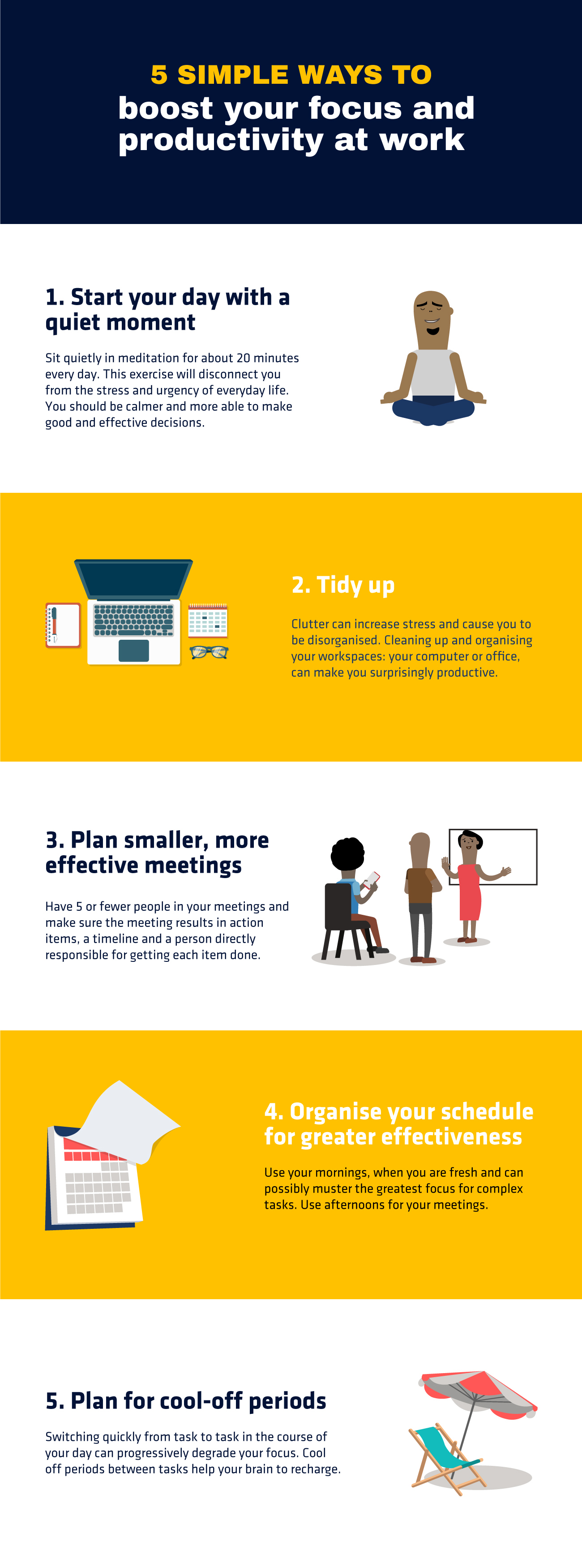 5 Simple Ways To Boost Your Focus And Productivity At Work